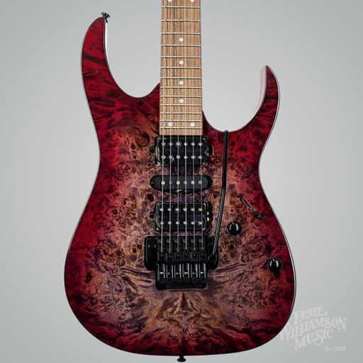 Ernie Williamson Music - Ibanez RG470PB, Red Eclipse Burst